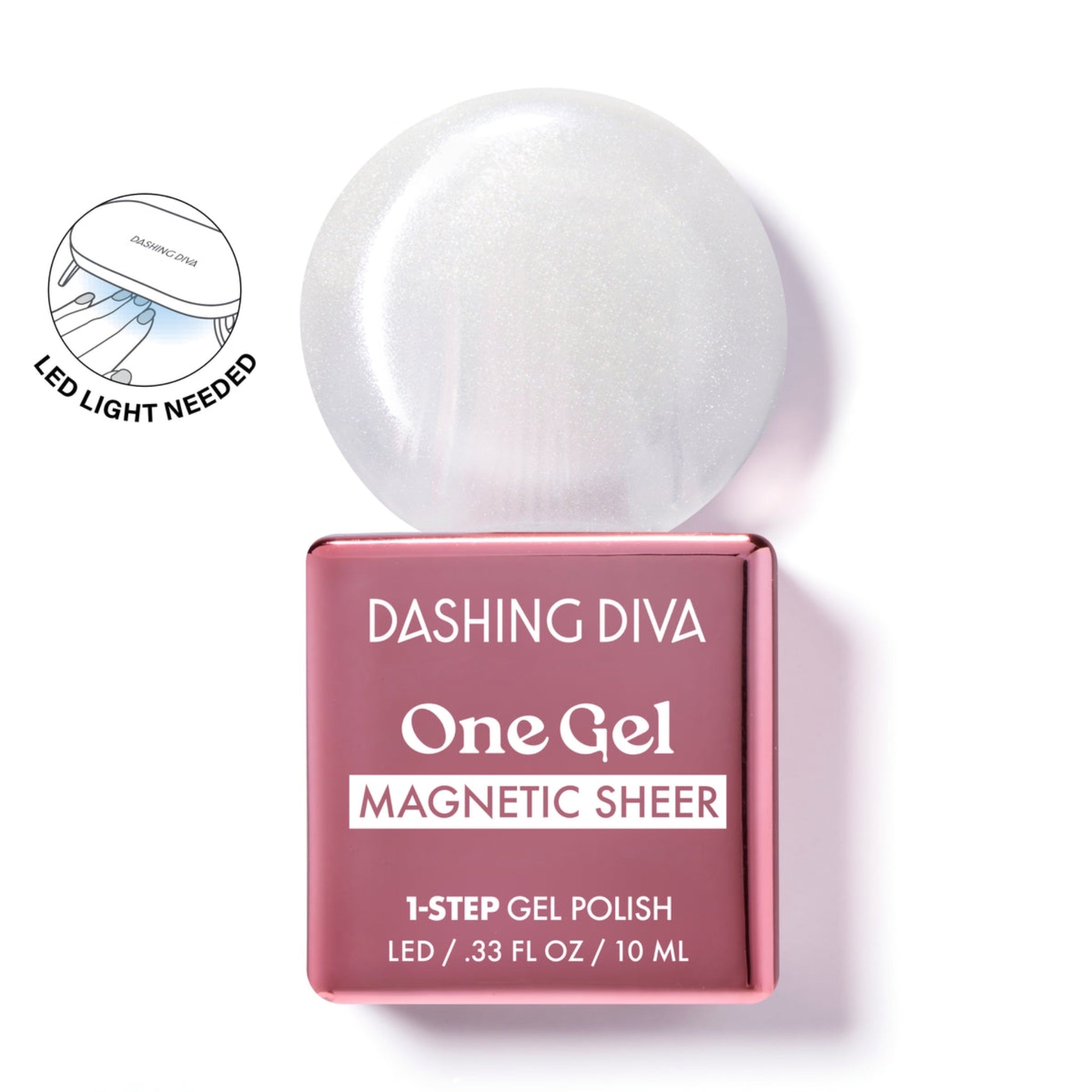 One Gel - Silver Topper (Short expiry Nov 2026) – Dashing Diva Australia