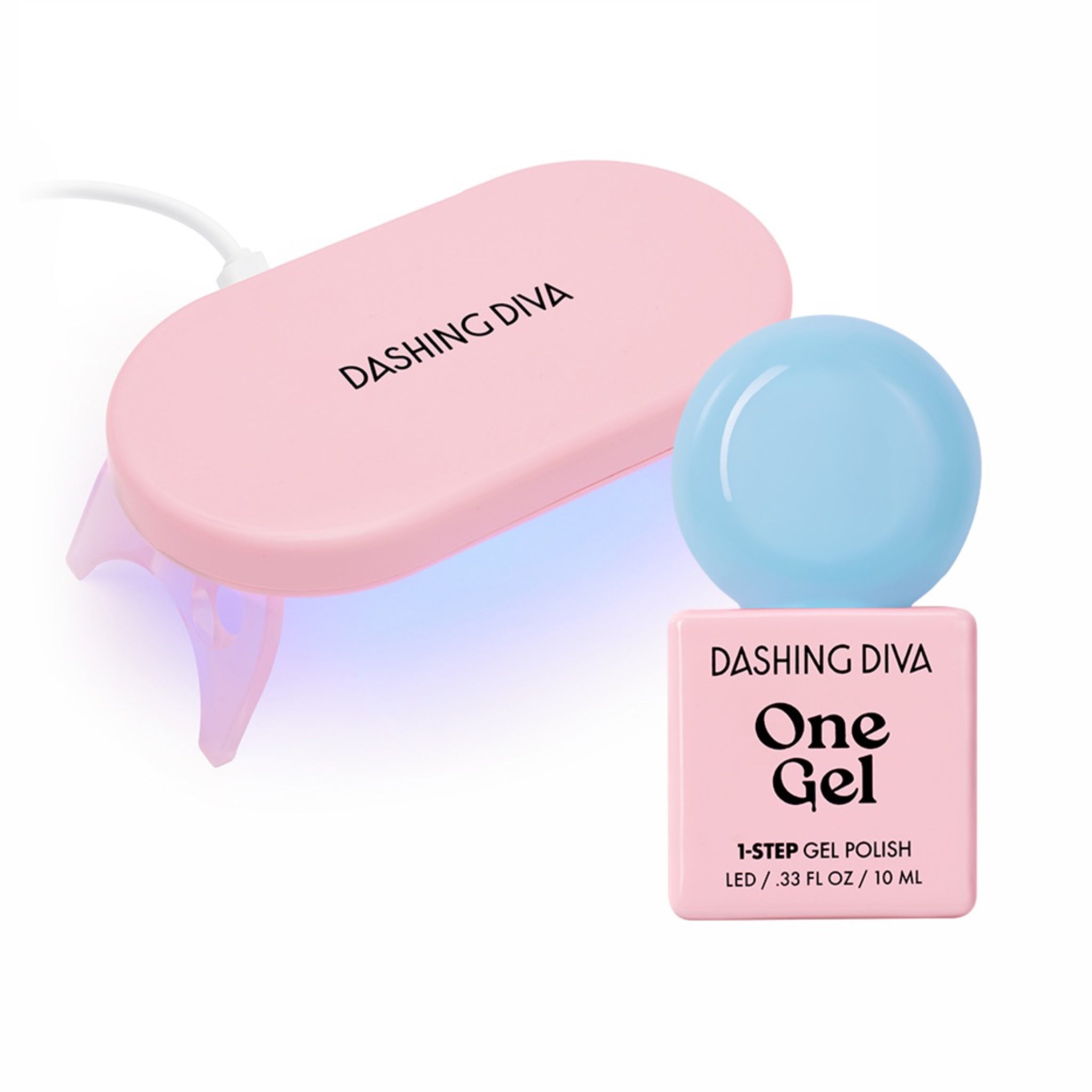 One Gel - Cloudy One Gel Color Kit (Lamp Included) – Dashing Diva Australia